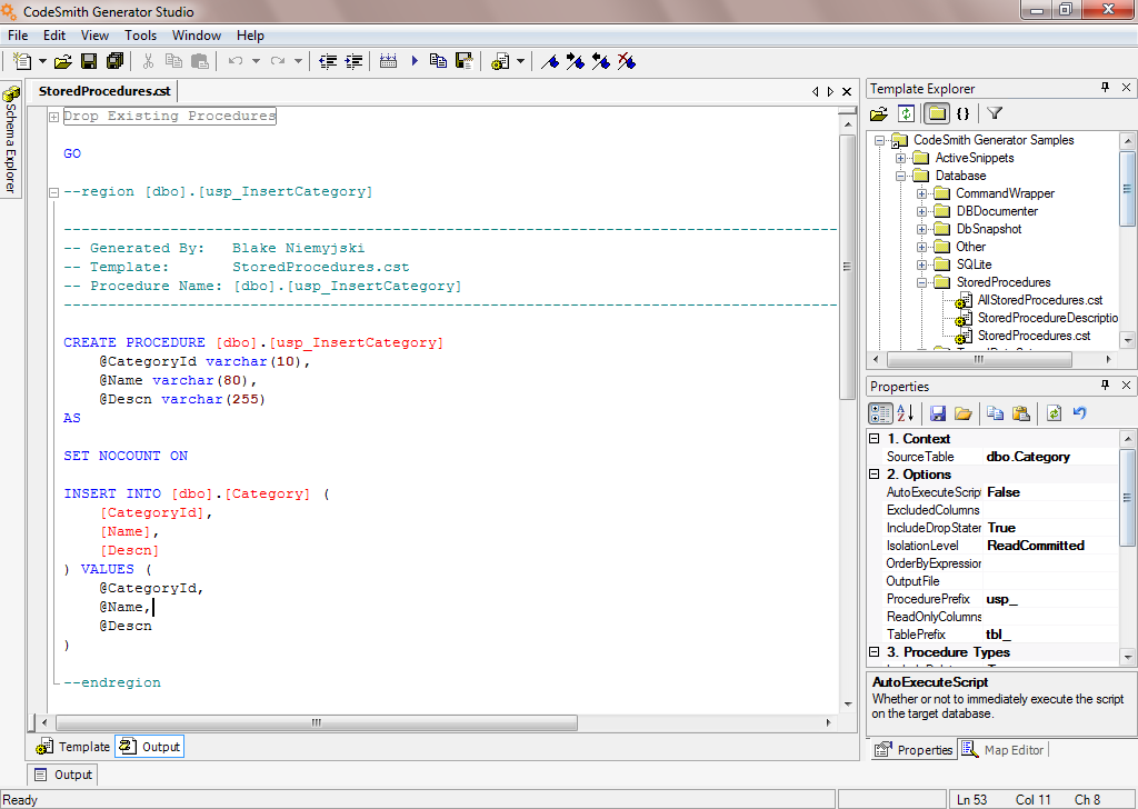 Download Codesmith Templates - surveysretpa